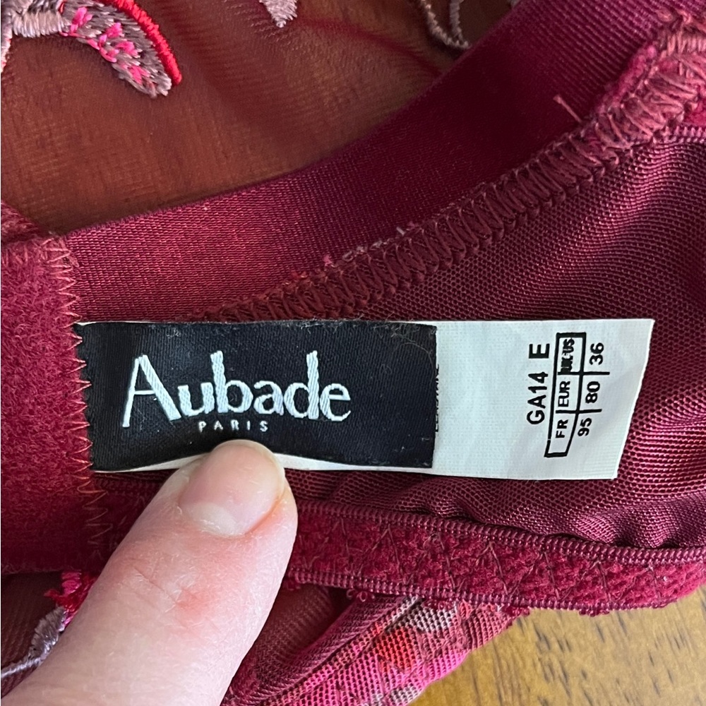 Aubade Half Cup Bra- 36e - Gem